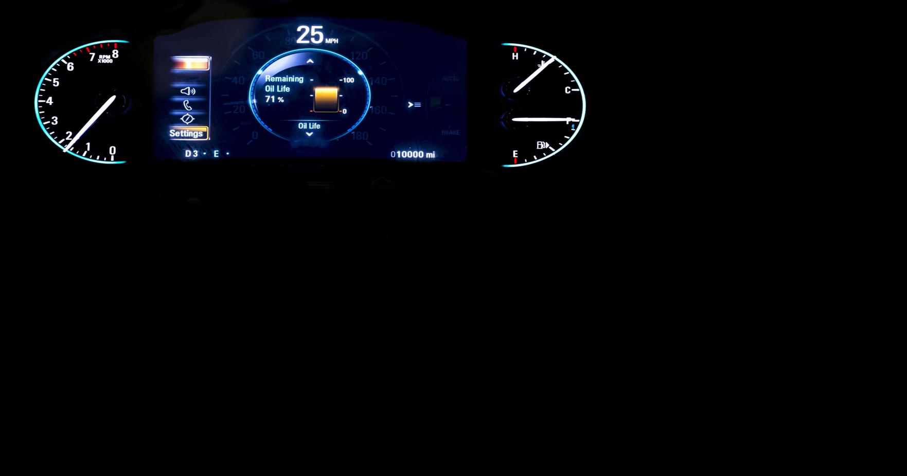 Oil life indicator gives better guidance than lube joint sticker | Auto ...