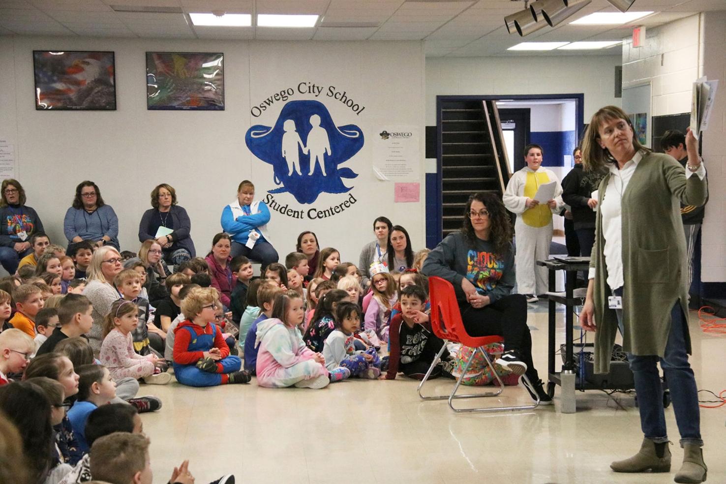 Minetto Elementary sixth-graders host kindness assembly | Education ...