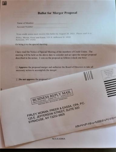 Credit union merger vote nearing: St. Lawrence Federal states its case ...