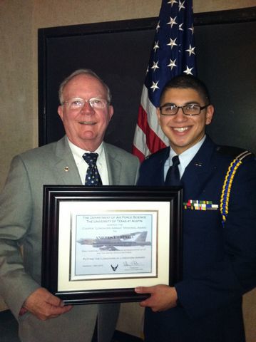 Major Christopher Cooper “Longhorn Airman” awarded handed out | News ...