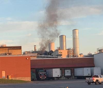 Fire contained to air conditioning unit at Kraft Heinz in Lowville ...