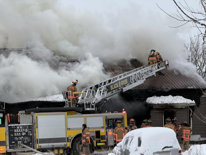 Crews battle blaze at town of LeRay home | Jefferson County News ...