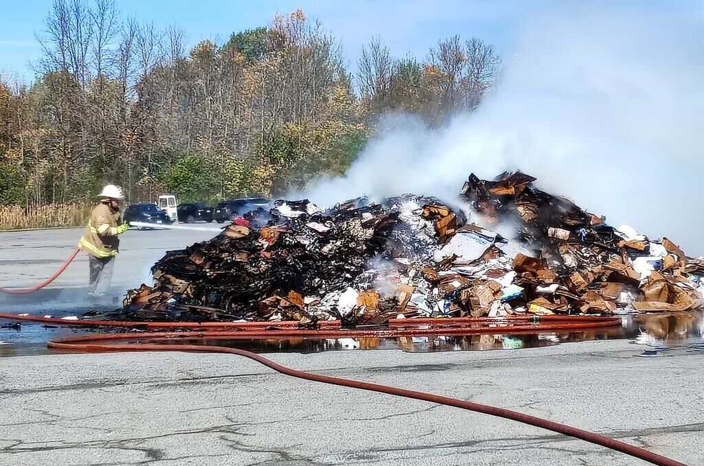 Potsdam firefighters extinguish trash, vehicle fires | Crime & Law ...