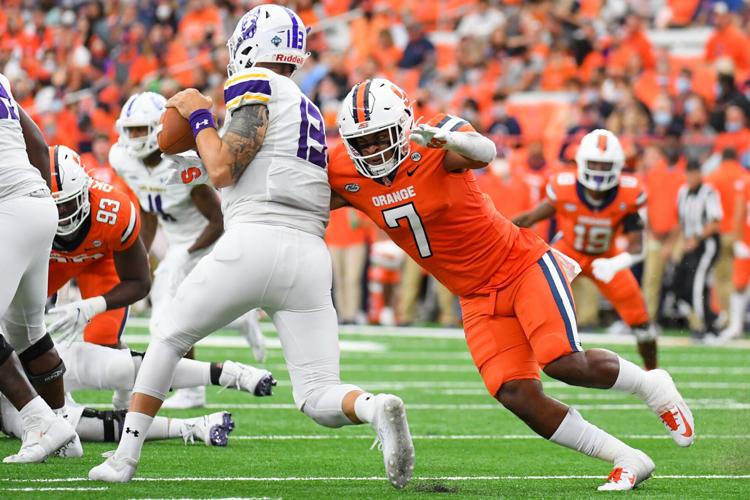 College football: Syracuse loses starters Elmore, Thompson for season ...