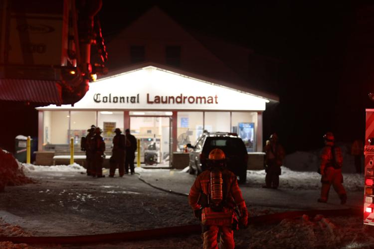 Attendant treated, released after laundromat dryer fire in city ...