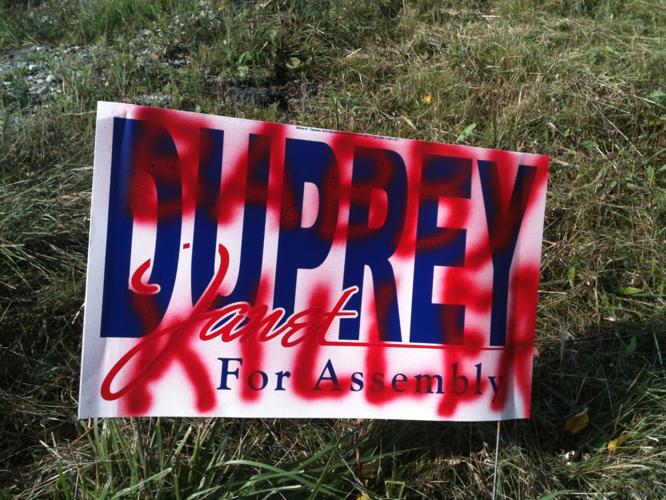 Yard signs for Assemblywoman Janet Duprey vandalized | Opinion | nny360.com