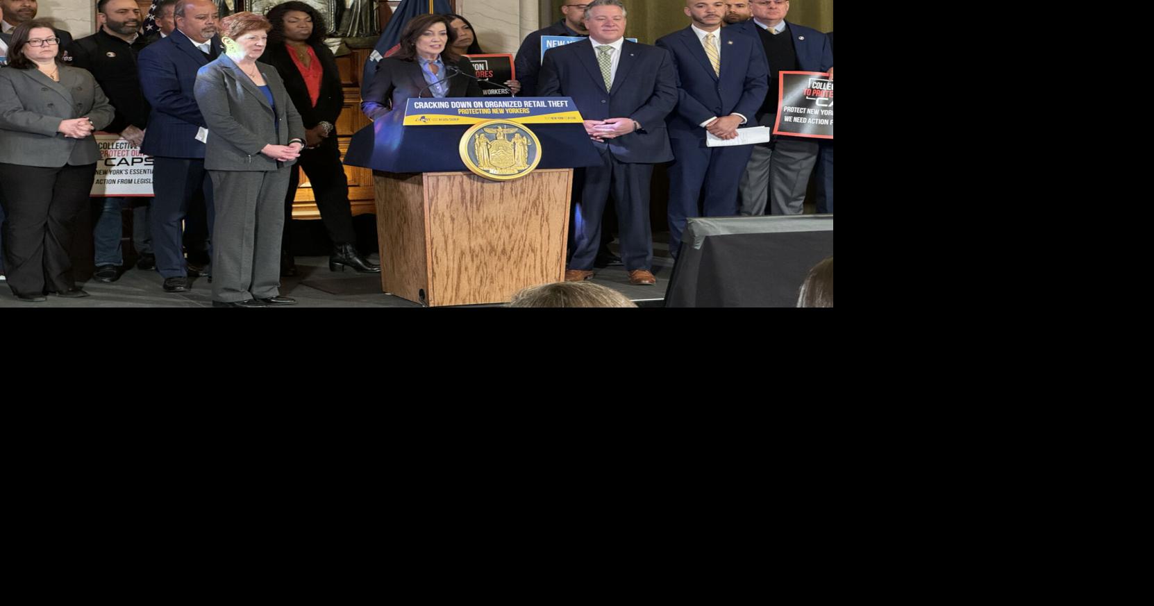 Hochul pushing for retail theft task force, enhanced penalties for ...