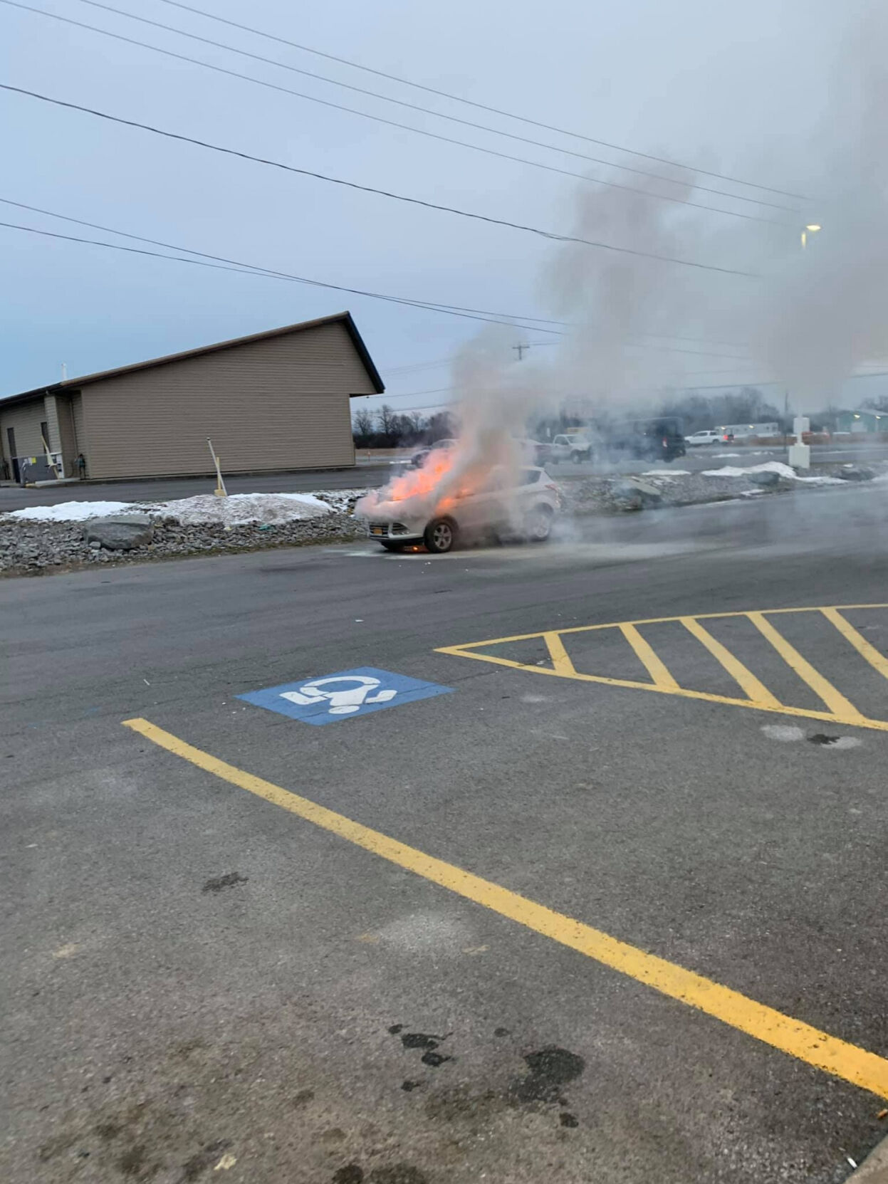 Car goes up in flames at Pamelia Circle K | Jefferson County News ...