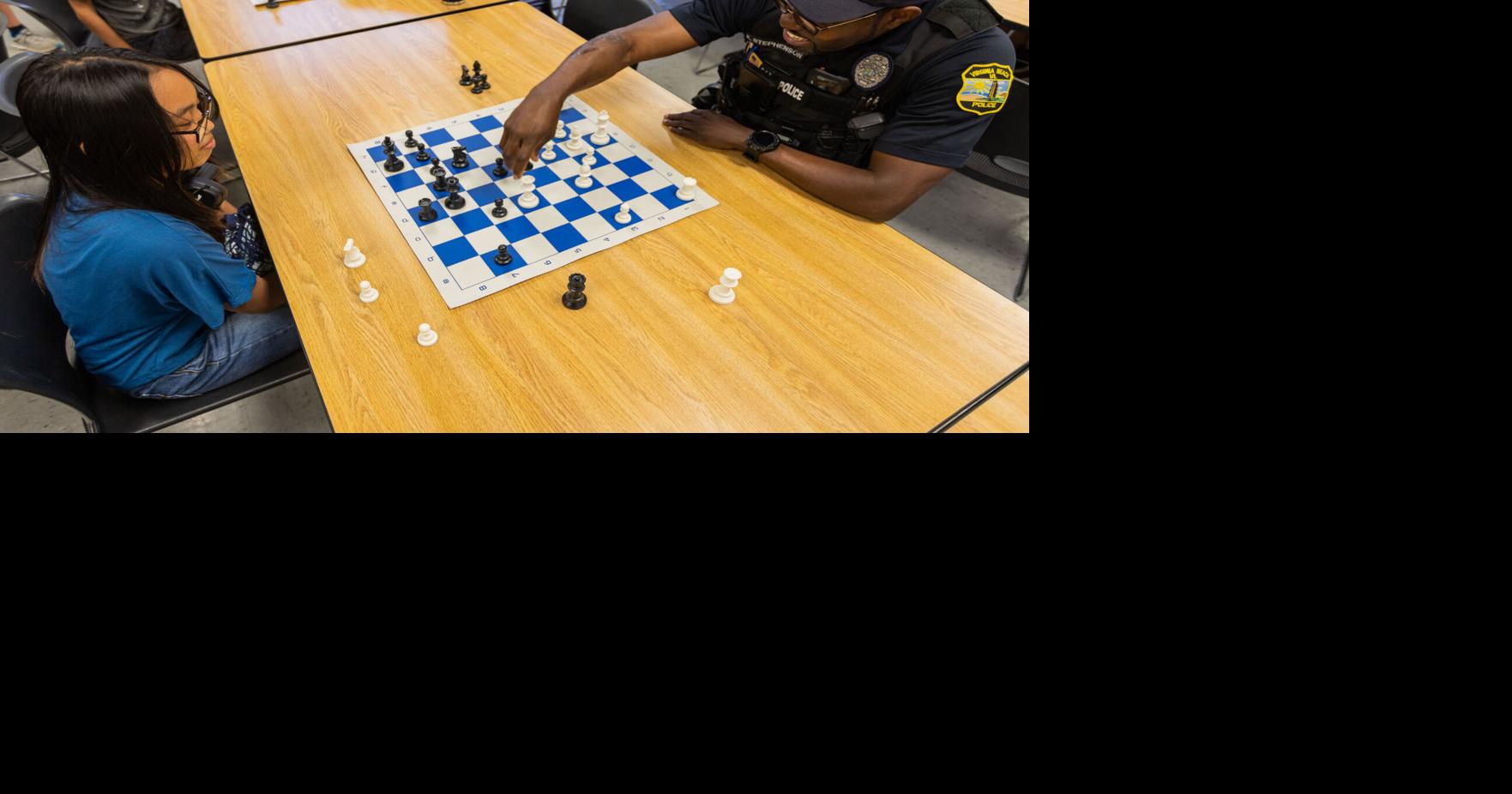 Police, middle schoolers square off in weekly chess matches ...