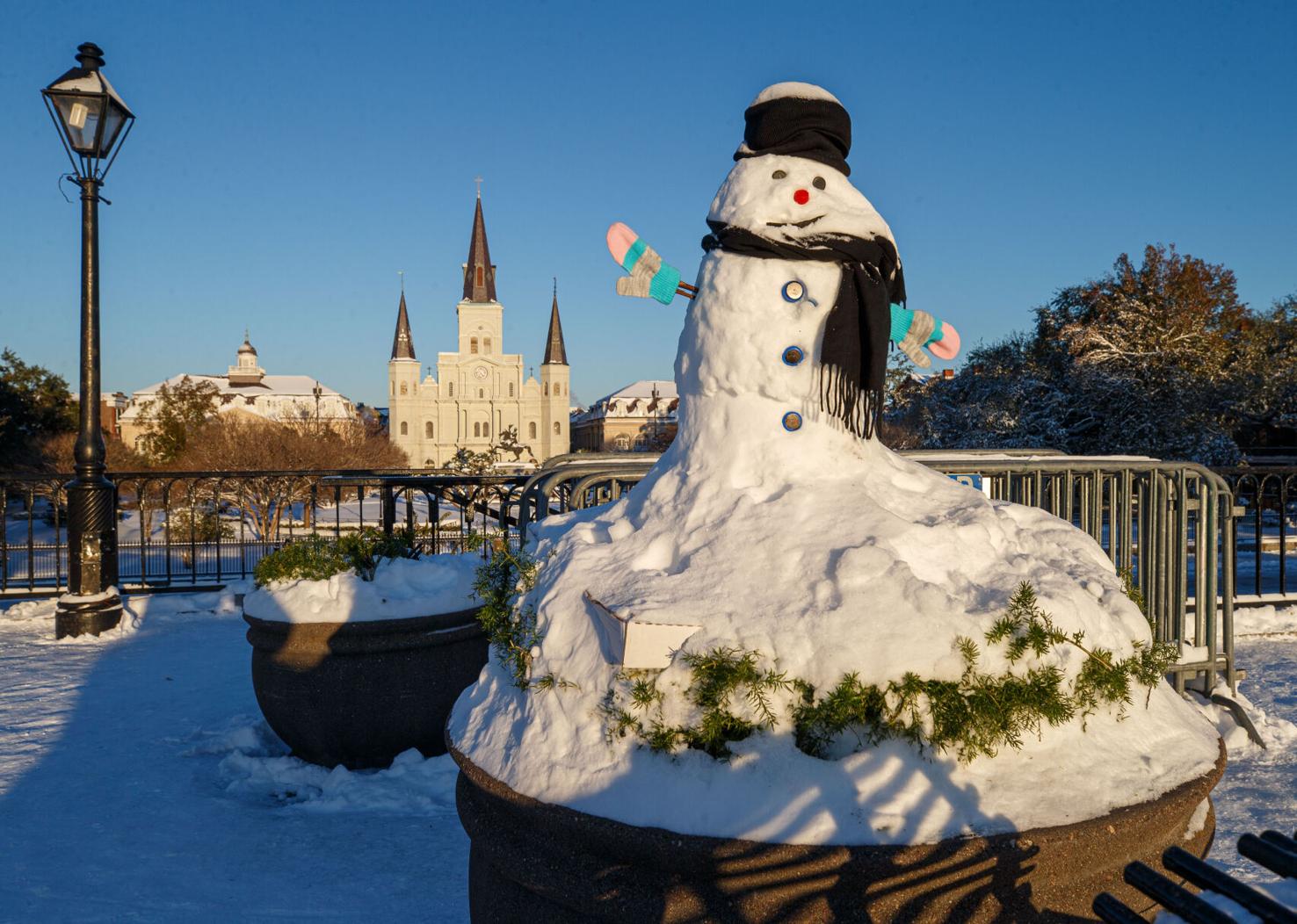 Louisiana's historic snowfall leads to snowmen | Photos | nola.com