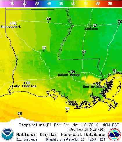 Coolest temperatures of year to arrive this weekend | Weather | nola.com