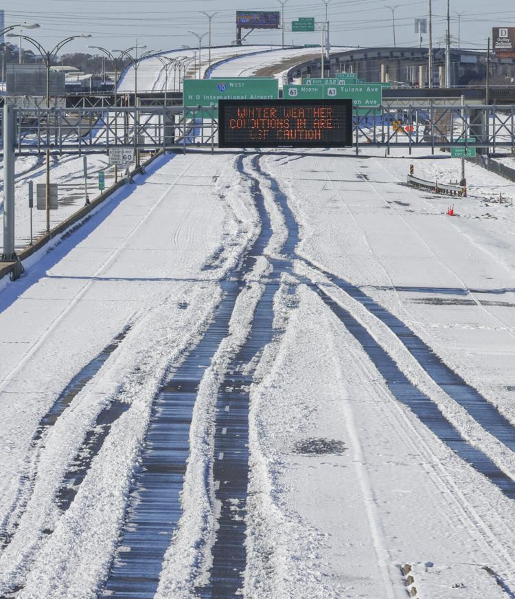 More of I-10 will reopen after snow, Louisiana DOTD says | Traffic ...
