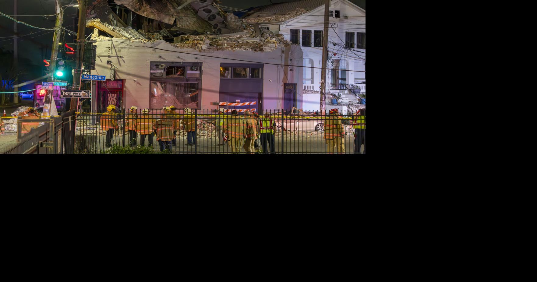 Building collapses on Magazine Street in New Orleans | Crime/Police ...