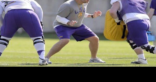 LSU center Will Clapp says entire offensive line room 'happy' for Jeff ...