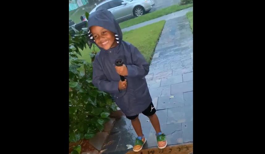 Watch: Younger and cuter than Jim Cantore, kid weatherman covers ...