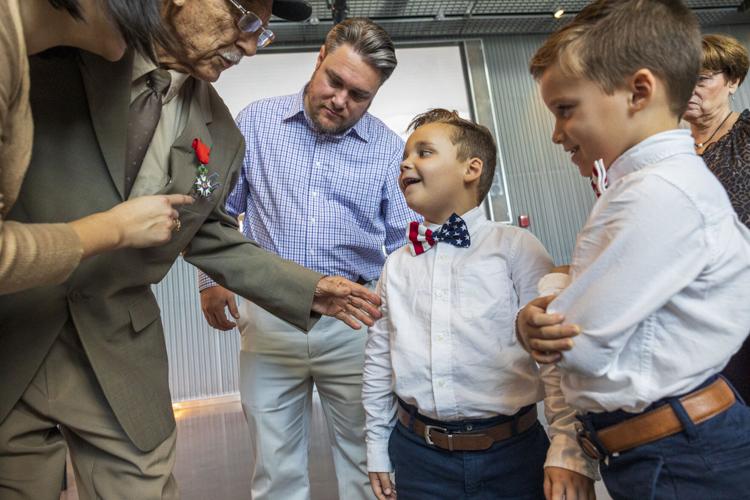 France gives a Cajun its highest honor, for World War II language work ...