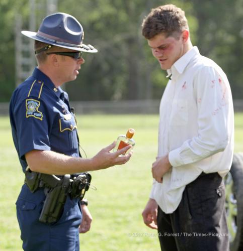 Mock accident brings awareness to drunk driving during prom season in ...