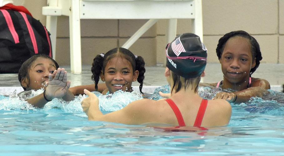Olympian Kim Vandenberg makes waves with New Orleans East sixth-graders ...