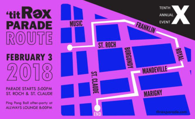 The tiny but mighty 'tit Rex Mardi Gras parade turns 10 | Archive ...