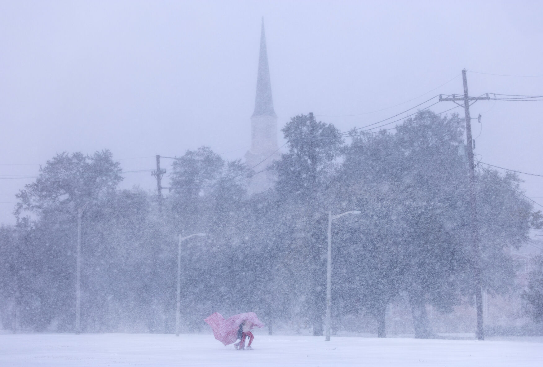 Photos: Rare New Orleans snow day means sliding, snowballs and selfies ...