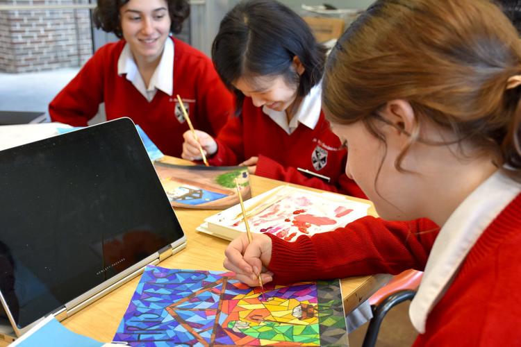 St. Mary's Dominican High School student's art chosen for congregation ...