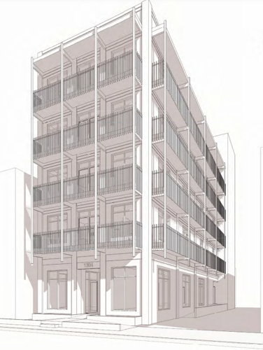 Developer plans five-story pencil building on St. Charles | Business ...
