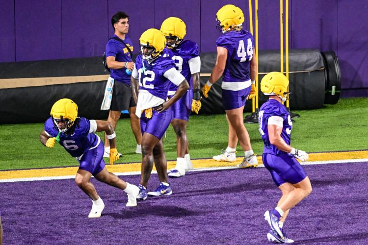 LSU football camp observations: Garrett Nussmeier goes deep | LSU ...