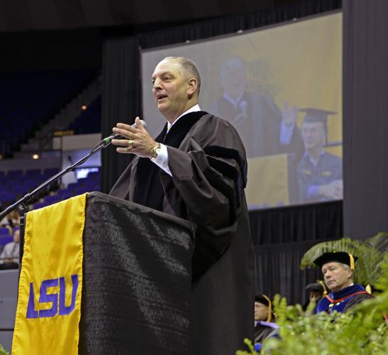 Photos: LSU spring graduation had it all -- streamers, smiles and Mike ...