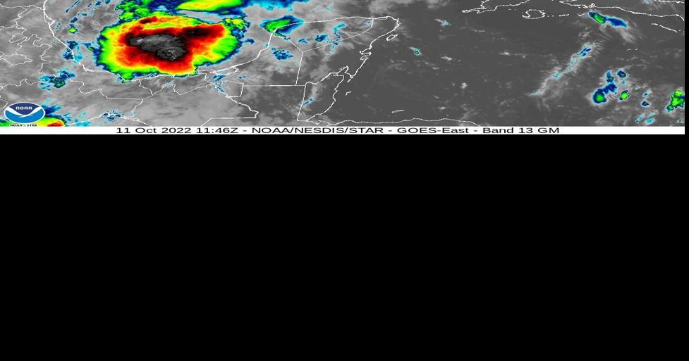 Gulf of Mexico disturbance 645am Oct 11 satellite | | nola.com