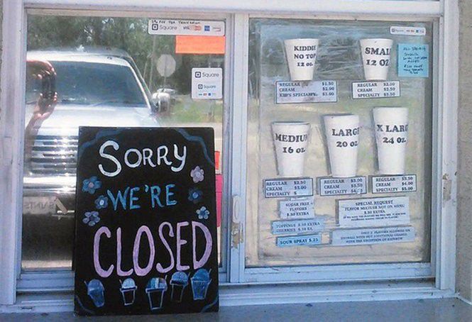 Snowball stand signs are a sign of summer in New Orleans | Where NOLA ...