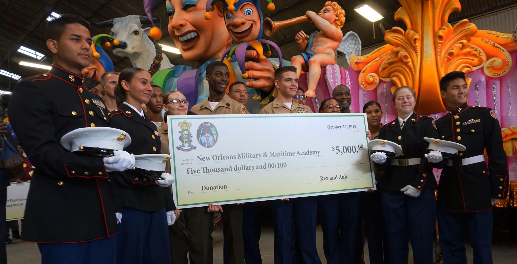 Rex and Zulu Mardi Gras krewes unite to award $10,000 to local schools ...