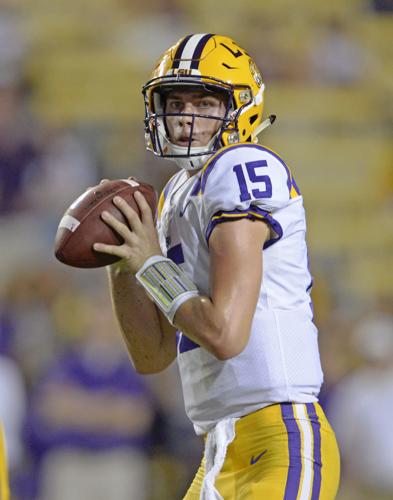 Danny Etling remains LSU's starter, but freshman Myles Brennan flashes ...
