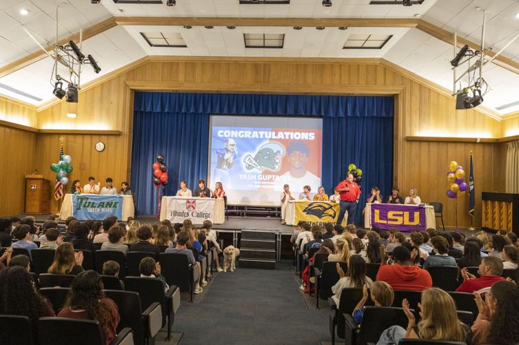 4 Country Day football players celebrate their college signings to LSU ...