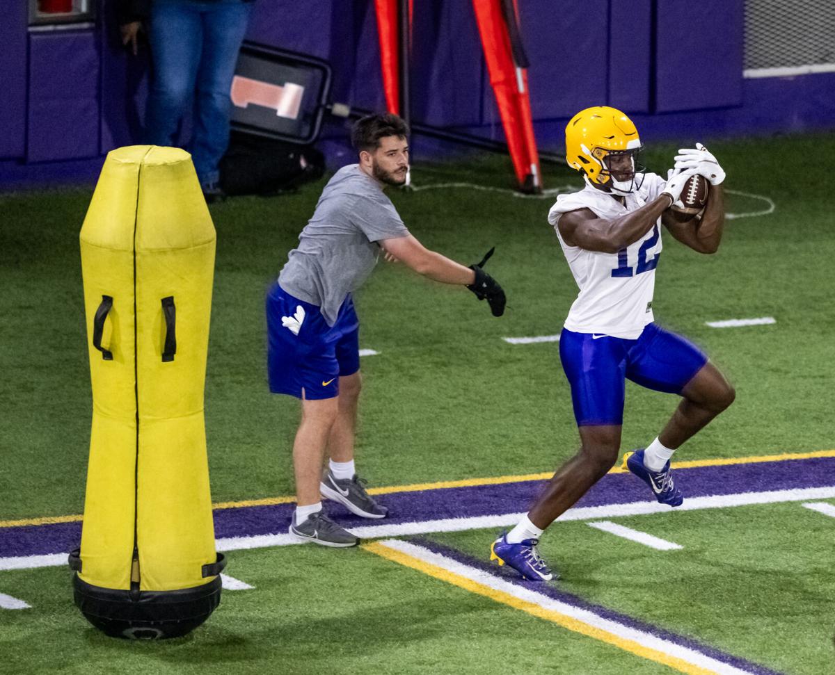 Kyle Parker, Tyree Adams get first-team reps at LSU practice | LSU ...
