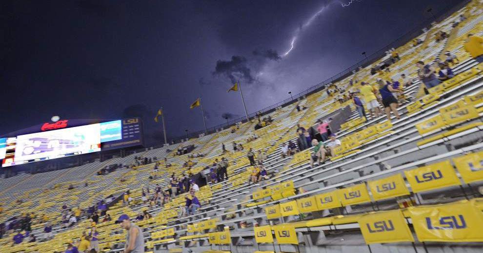 Weather has impacted numerous LSU games over the years | LSU | nola.com