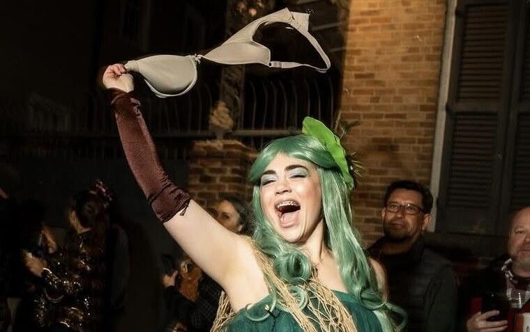Mardi Gras Krewe of Nyades collects 600 bras for homeless | Mardi Gras ...