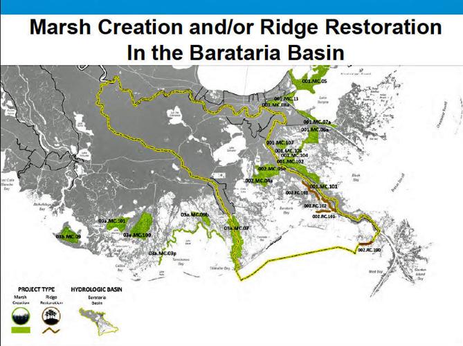 State seeks firms for multiple restoration projects in Barataria Basin ...