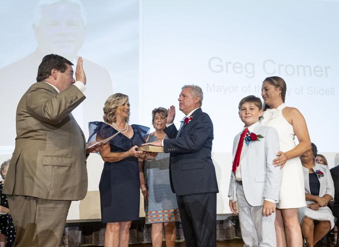 Slidell Mayor Greg Cromer takes oath for second term with promises to ...