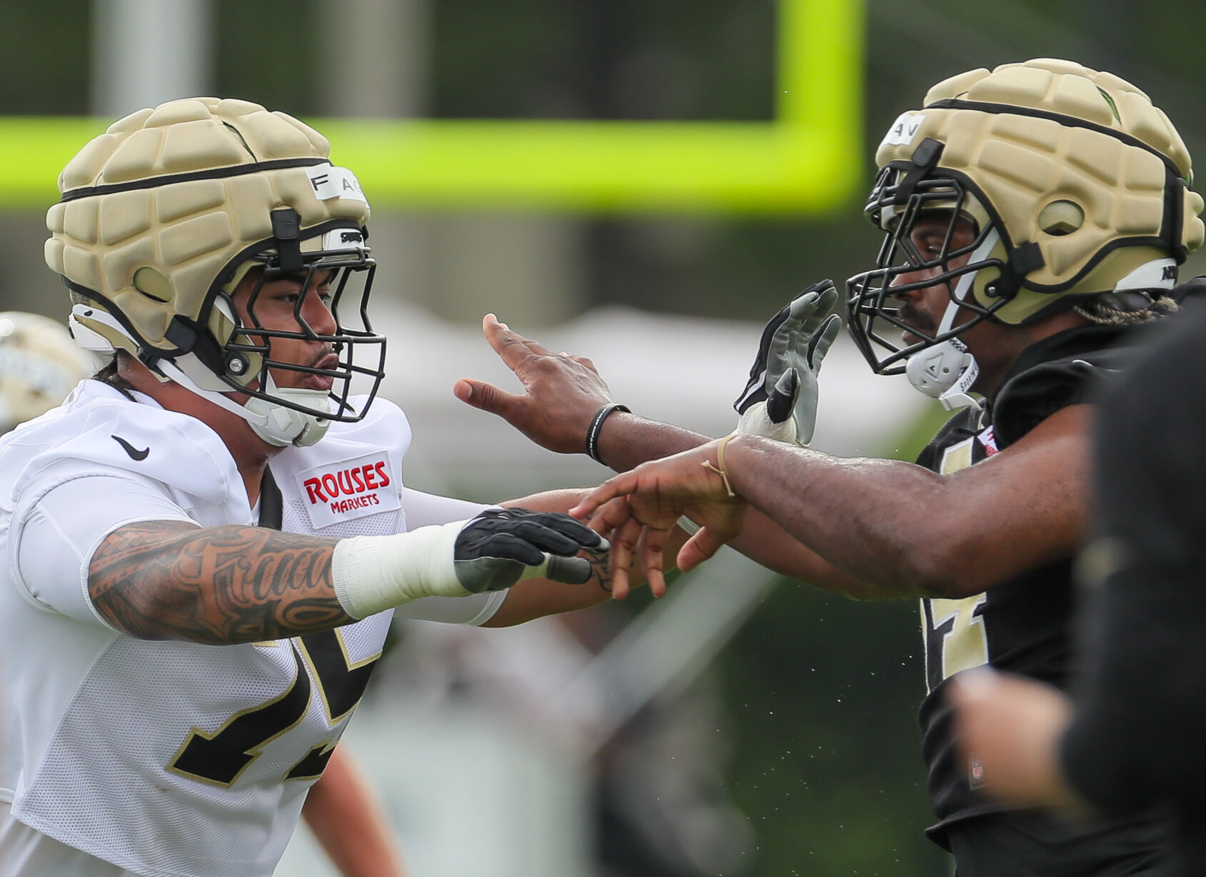 Saints tackle Taliese Fuaga reveals extent of knee injury | Saints ...