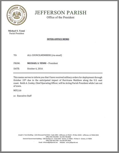 Mike Yenni, embroiled in sexting scandal, leaves town for Hurricane ...