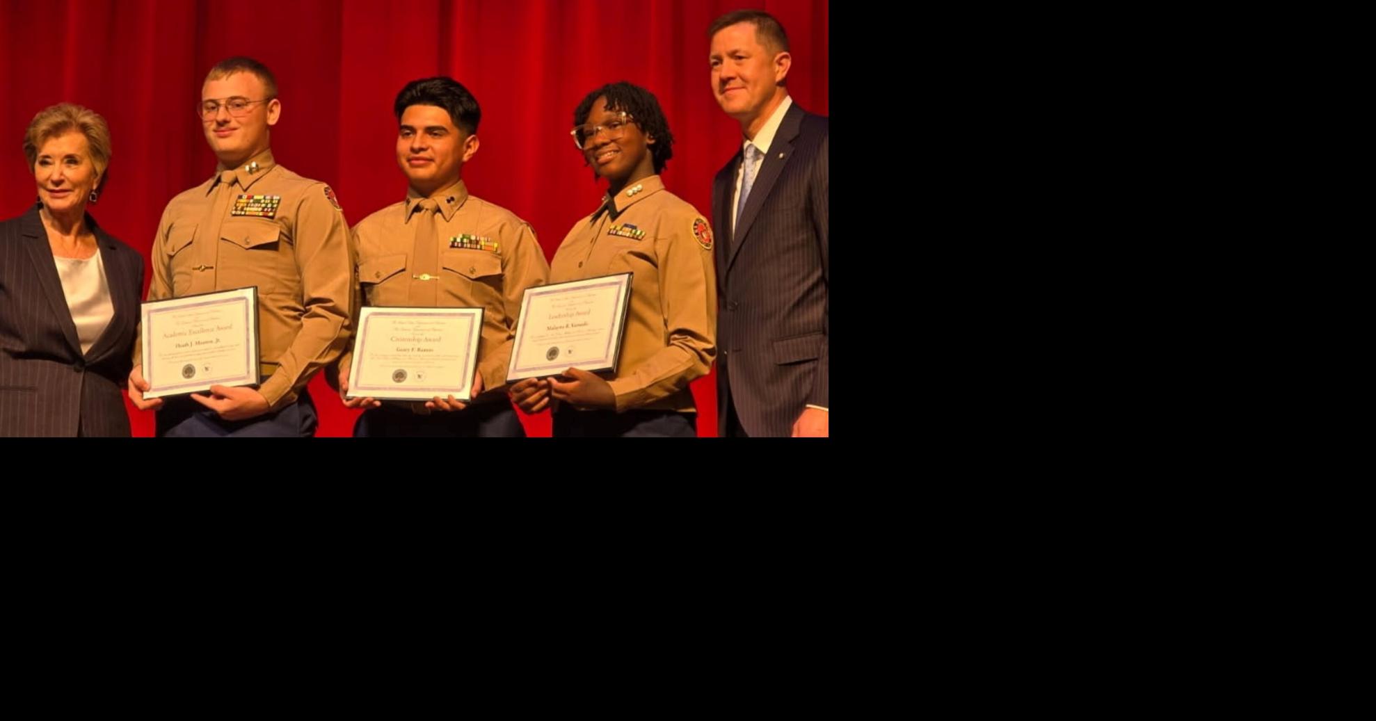 NOMMA cadets earn top awards for leadership, academics and citizenship ...