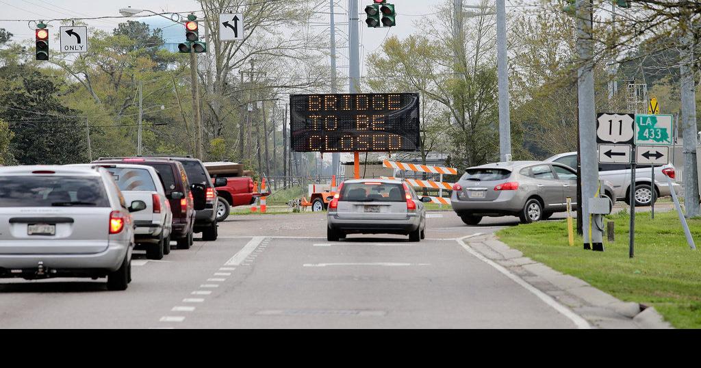 Bayou Bonfouca bridge closure in Slidell is pushed back a day | Traffic ...
