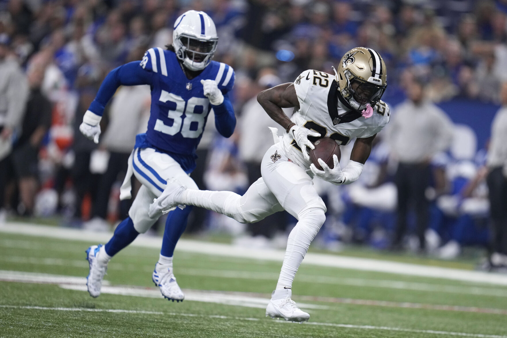 ‘Rashid Shaheed down there somewhere.’ Saints WR is one of NFL’s most ...