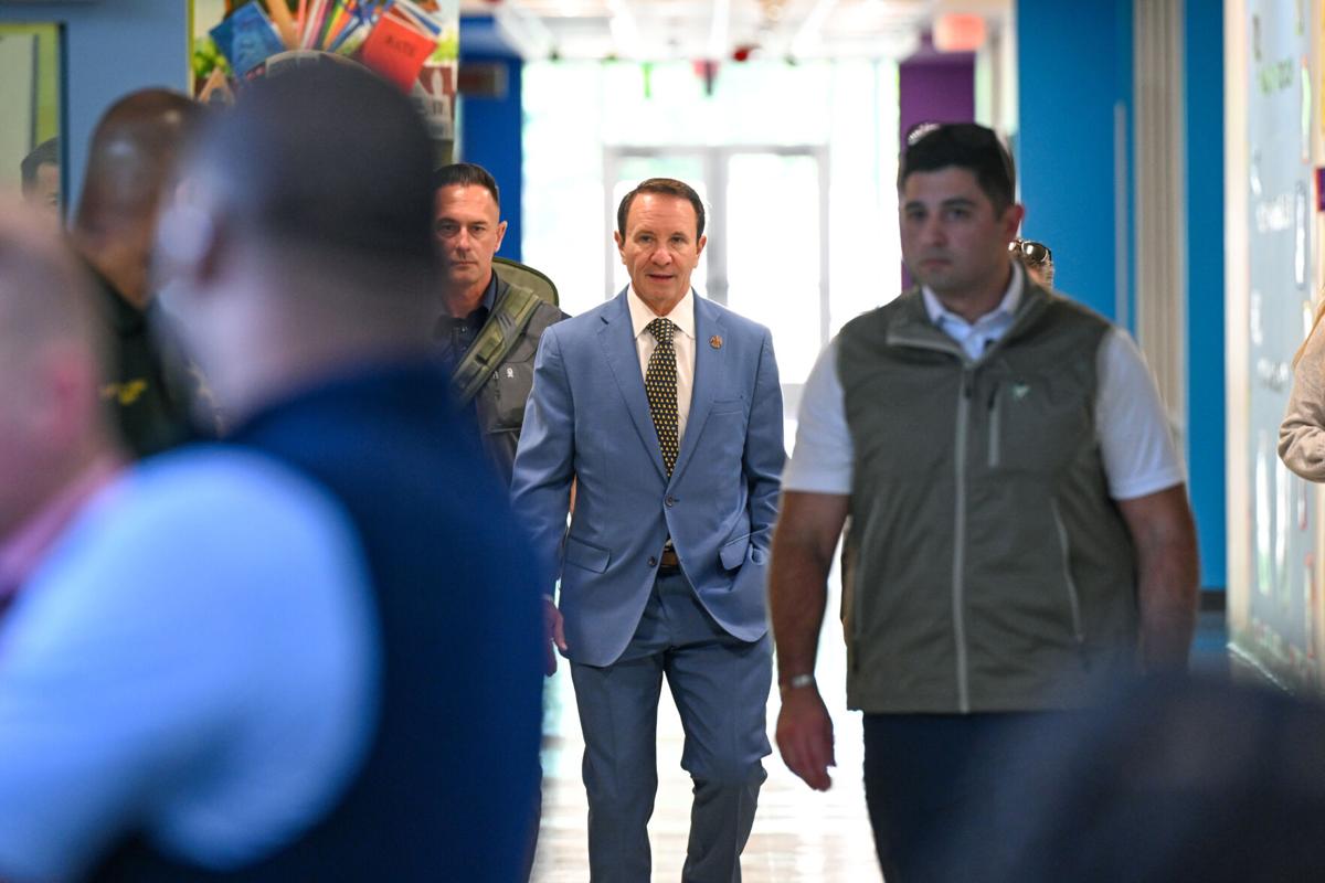 Jeff Landry talks Louisiana teacher pay without Amendment 3 | Local ...