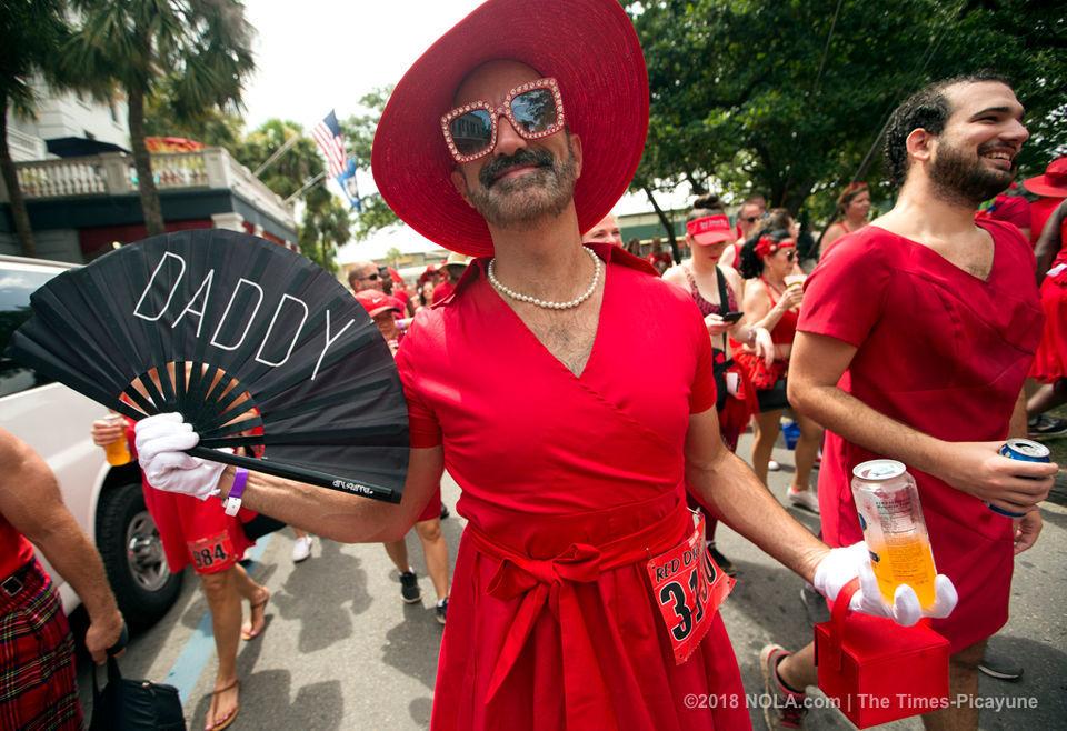 Red Dress Run turns 25 with another sudsy scurry through the French ...