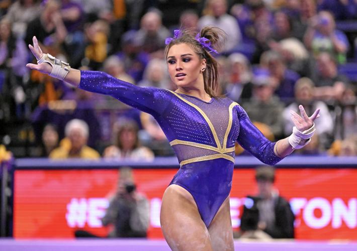 The LSU gymnasts can reach the NCAA title meet with a strong showing ...