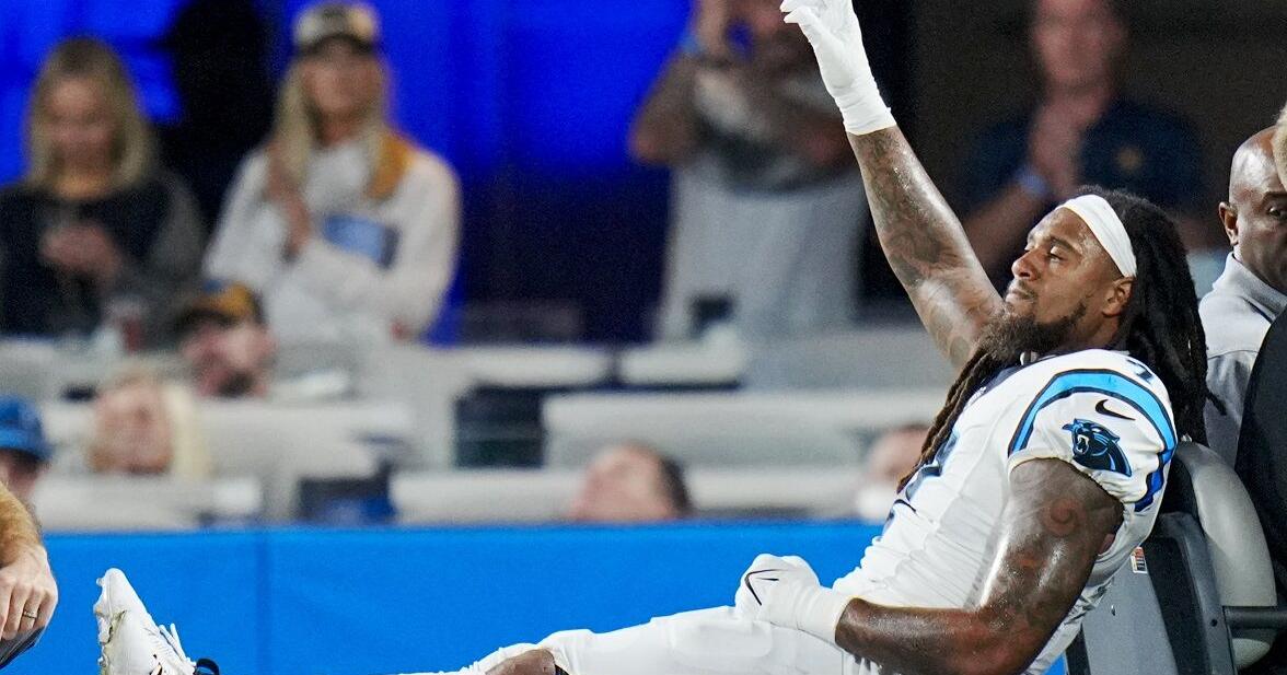 Panthers LB Shaq Thompson injured by teammate in Saints game | Saints ...