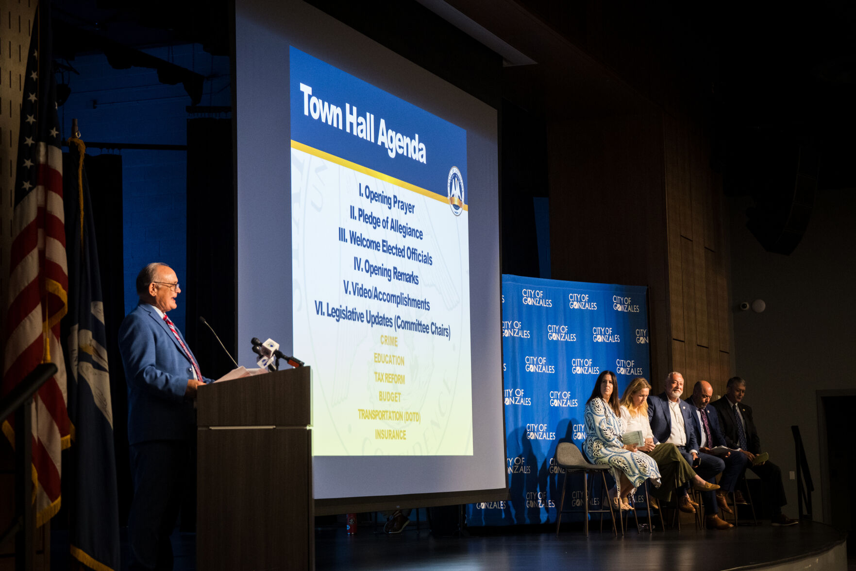 asc tony bacala town hall.jpg | | nola.com