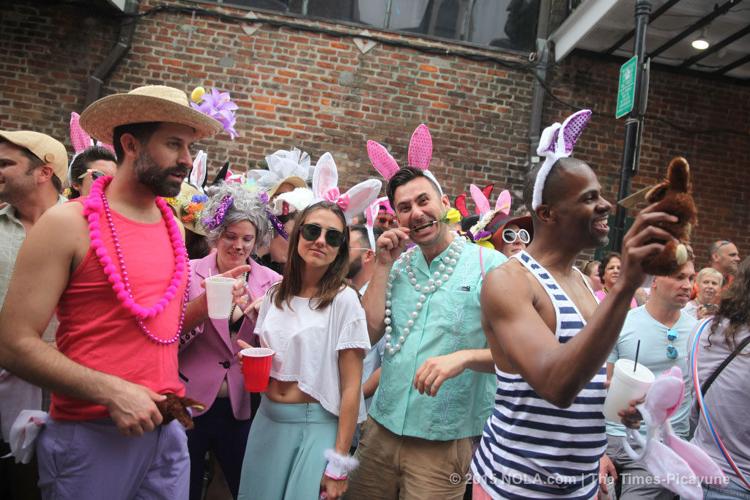 Gay Easter Parade celebrated New Orleans style and supported NO/AIDS ...