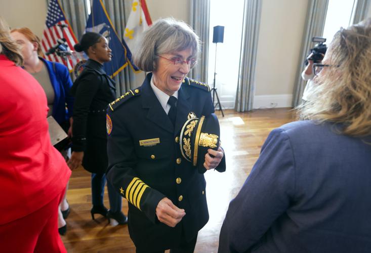 Mayor swears in New Orleans Police chief Anne Kirkpatrick | Crime ...